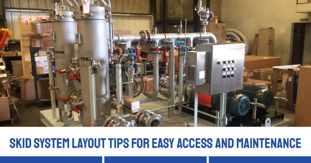 Skid System Layout Tips for Easy Access and Maintenance - DXP Quadna